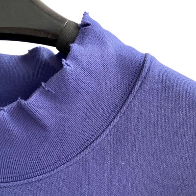 【老客入！大厂】3-5天发 情侣破坏细节 oversized圆领卫衣NGA060