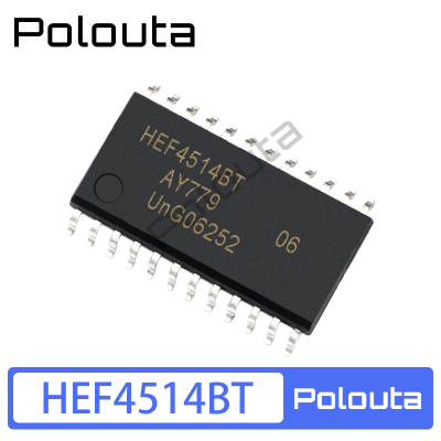 HEF4514BT HEF4514 SOP-24 解码器/多路分解器 Polouta
