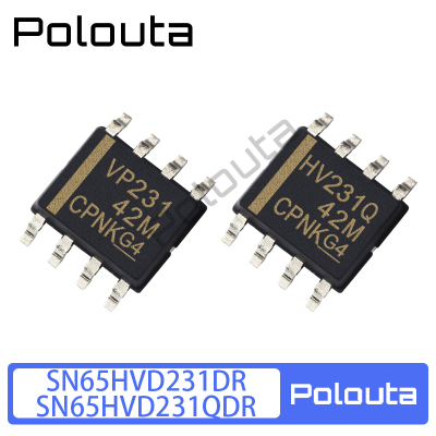 Polouta SN65HVD231DR VP231 SN65HVD231QDR HV231Q SOP8 CAN芯片