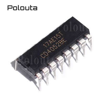 CD4052BE CD4052 HEF4052BP HCF4052 DIP-16 CMOS模拟多路复用器