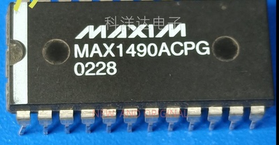 MAX1490ACPG MAX1490ACPG+ DIP24  RS-485/RS-422数据接口IC 全新