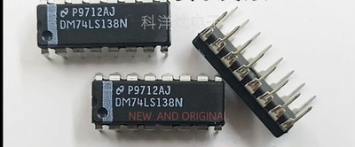 DM74LS138N DIP-16 解码器、多路复用器逻辑IC芯片 量大价优 全新