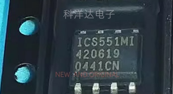 ICS551MI  ICS551MILFT  SOP8 输入/输出时钟频率高达160MHz 全新