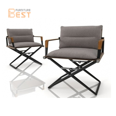 Coleccion Sea X de Jean Marie Massaud北欧设计师休闲不锈钢椅