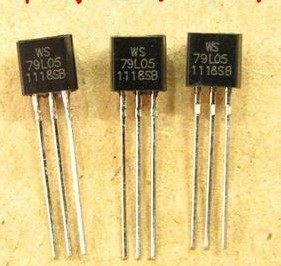 【凯拓达电子】直插 79L05 WS79L05 7905三端稳压器稳压管 TO-92_虎窝淘