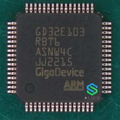 GD32E103RBT6 微控制器(MCU) 封装： LQFP-64