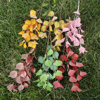 婚庆装饰菩提叶婚礼景观装饰花艺