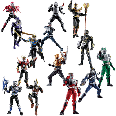 现货万代食玩盒层动假面骑士