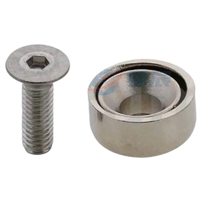 替代米思HXCC/ HXCR/HXCS 8/10/12/15带平头螺栓止动座型磁铁