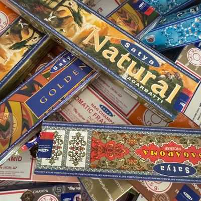 Nag champa赛巴巴印度香正品黄花香檀香进口香薰熏香线香解压天然