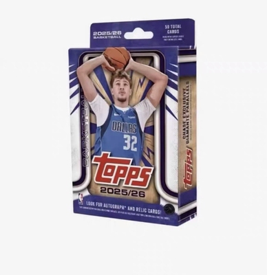 2025-26 Topps NBA Flagship Mega盒 篮球球星卡 手雷挂盒 弗拉格