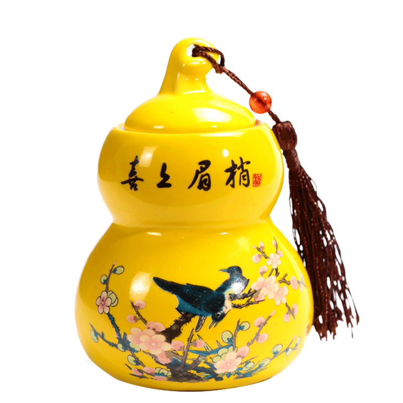 碧螺春单一葫芦瓷罐新茶清香型