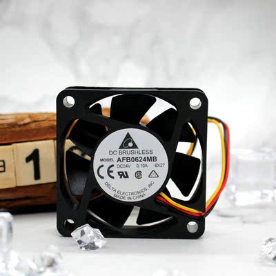 AFB0624MB安川5系驱动器散热风扇24V 0.10A 6015 6cm 原装台达