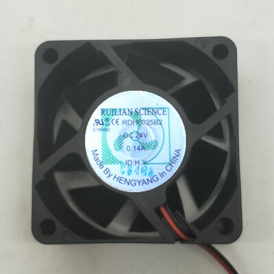 原装正品欣瑞联XFAN RDH6025B2 24V 0.14A 6CM6025变频器散热风扇