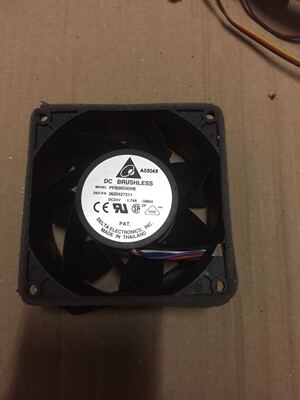 台达 9038 24V1.74A PFB0924DHE 暴力大风量双滚珠变频器风扇