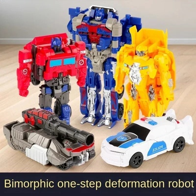 Transformation Car Anime Robot Model One Step Deformation R