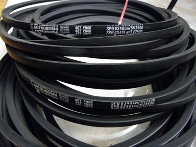 三之星MITSUBOSHI三角带窄V带SPB7100LW/5V2800,SPB6720LW/5V2650