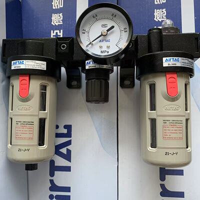 亚德客气动原厂三联件组合BF3000和BR3000和BL3000油水分离器