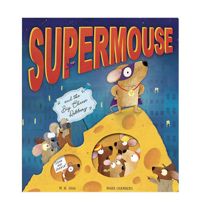 supermouse超能儿童绘本英文原版