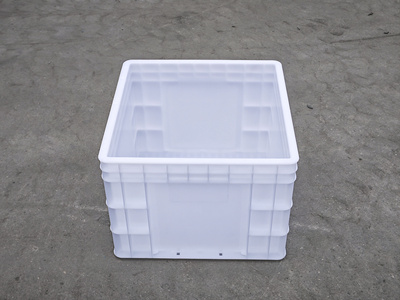 4430正方形方箱400×400×300物流箱周转箱塑料转运箱