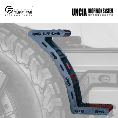 TUFF FAB PRO 後挂备胎爬梯 UNCIA雪豹系列车顶模块化平台