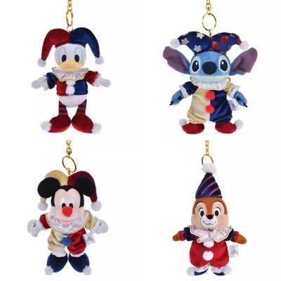 小丑唐老鸭史迪仔挂件钥匙扣