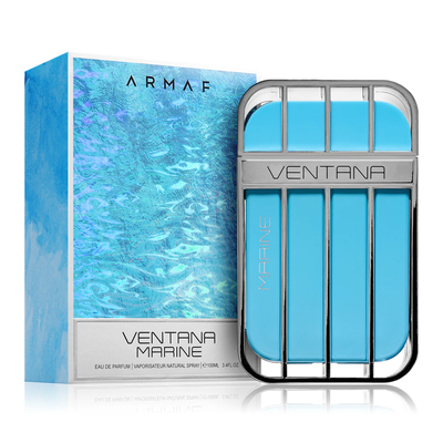 迪拜原版男士香水 Ventana 文塔纳马琳呢蓝色海洋花香调持久留香