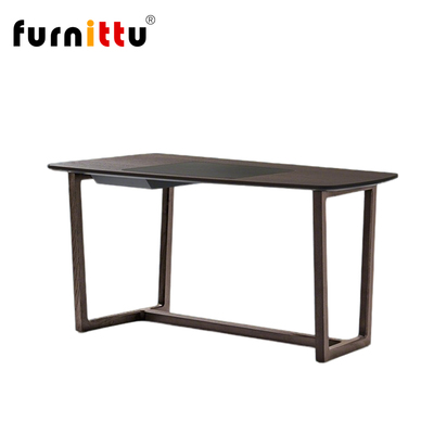 furnittu创意设计师家具意式极简艺术实木样板间书房CONCORDE书桌