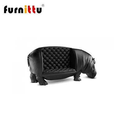 furnittu原创设计师家具 hippopotamus chair河马椅 玻璃钢休闲椅