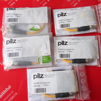 议价Pilz 773610 皮尔磁全新连接线 PDP67 773603 M12 6针