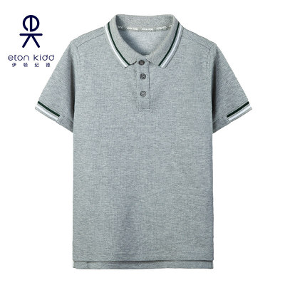 伊顿纪德英伦风短袖polo衫校服
