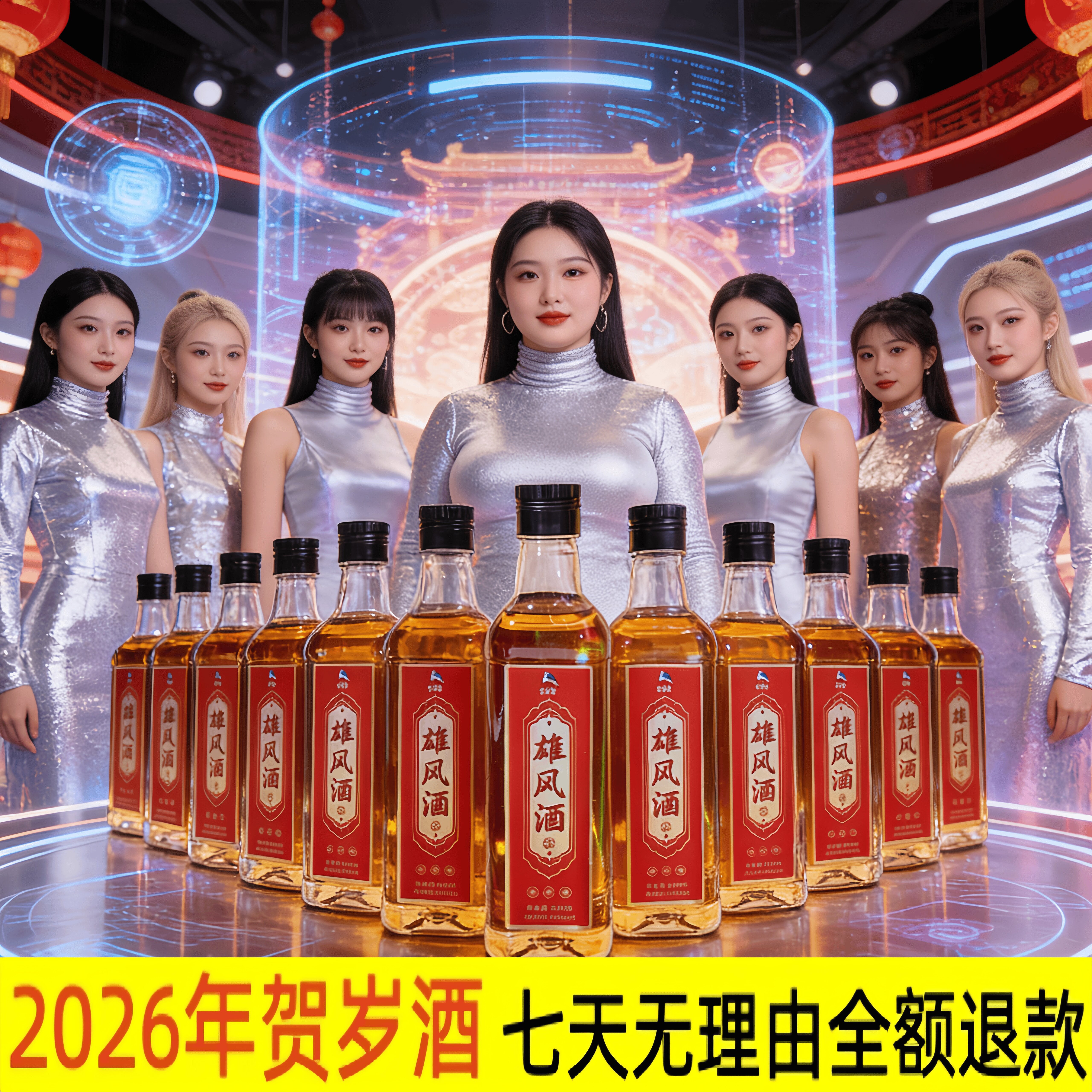 【支持试喝】正品鹿仙雄风酒 42度男士纯粮食酒鹿鞭枸杞牡蛎酒