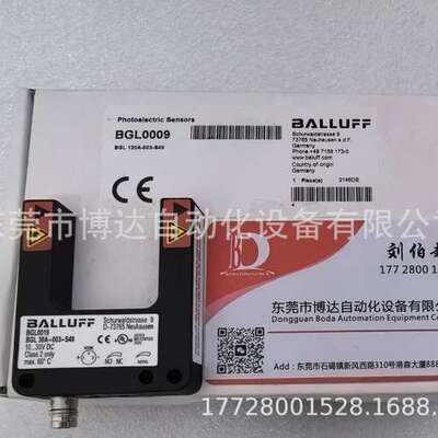 巴鲁夫BALLUFF 传感器BGL0019 BGL30A-003-S49 全新原装现货议价