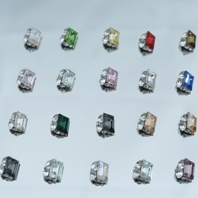 东洲无底托成品堆钻3006冰块8x6