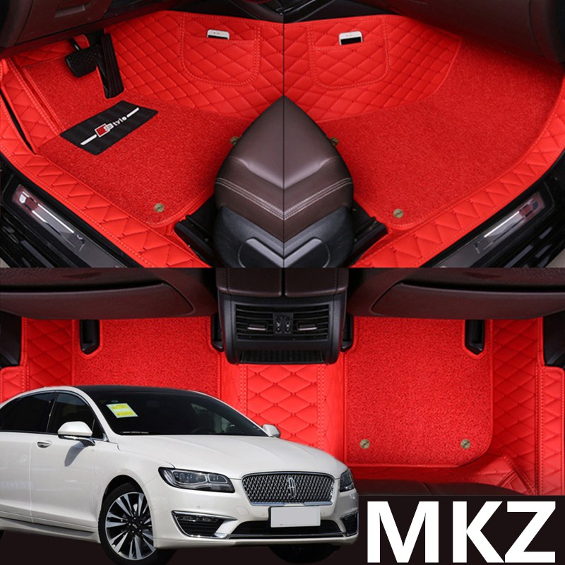 林肯MKZ全包围汽车脚垫MKX大包围丝圈地毯改装15 16 17 18 2019款_虎窝淘