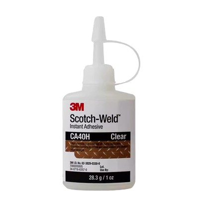 3M透明快干胶水快速粘合