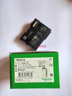 施耐德PLC模块TM3DI16全新质保一年原装现货公司现货