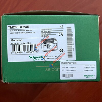 TM200CE24R施耐德PLC编程控制器