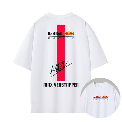 红牛F1签名款超宽松oversize重磅T恤Red Bull Racing×Verstappen