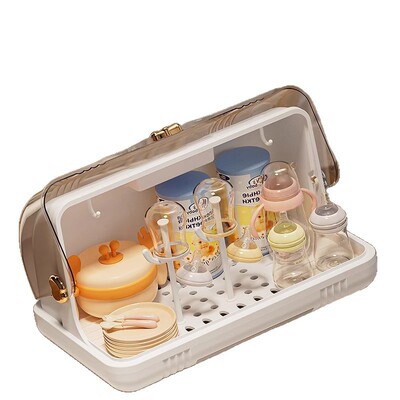 Bottle UV disinfection cup drying drain tank baby food cabin