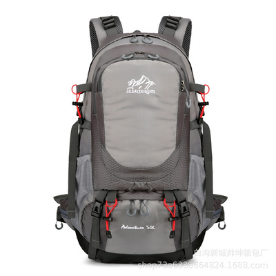 Hiking backpack, outdoor large capacity waist protection bac