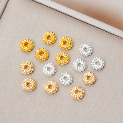 14K包金镀金镀银古法沙金隔片