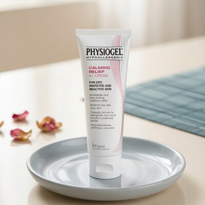 PHYSIOGEL 纾缓乳霜50ML舒缓干燥发红及肌肤香港进口温和滋养滋润