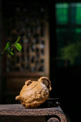 供春壶，茶具原矿手工宜兴紫砂壶330毫到350cc升家用段泥纯手工