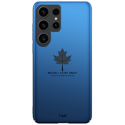 三星s23ultra磁吸手机壳枫叶