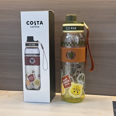Costa元气随行杯户外运动喝水杯700ml食品级PP带提手挂绳高颜值