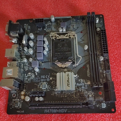 议价 华擎H470M-HDV，台式机主板1200支持i710700