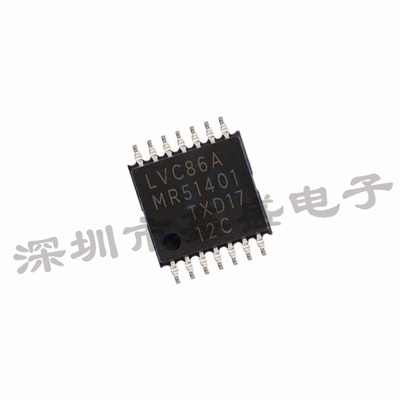 74LVC86APW 安世 丝印LVC86A 逻辑门芯片 TSSOP-14 咨询问价 全新