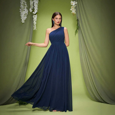 外贸跨境优雅晚礼服艺考演出宴会晚礼服 party dresses birthday