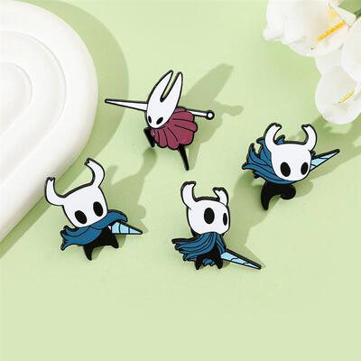 卡通游戏人物周边金属徽章 Hollow Knight 空洞骑士胸针包包配饰